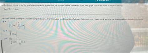 Solved Hw Please Use The Definite Integral To Find Chegg Com