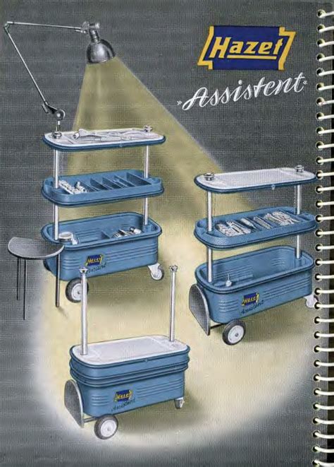 Alte Hazet Werkzeugwagen