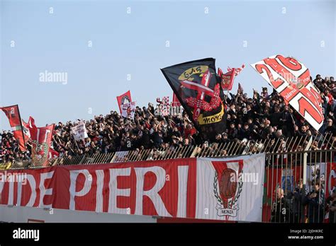 Stadio Brianteo Monza Mb Italy March 19 2022 Ac Monza Supporters
