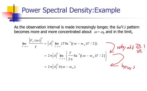 Solved Power Spectral Densityexample Develop An Expression