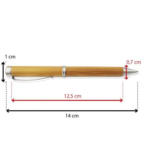 Stylo Gravé en Bambou Cadeau Personnalisé Naturel et Élégant Kadomatic fr