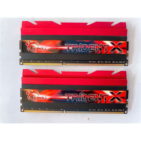 มือสอง ประกัน เจไอบี Ram Ddr3 บัส 2400 16gb 8x2 G Skill Trident X