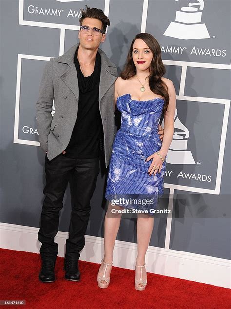 Kat Dennings Arrives At The The 55th Annual Grammy Awards On February