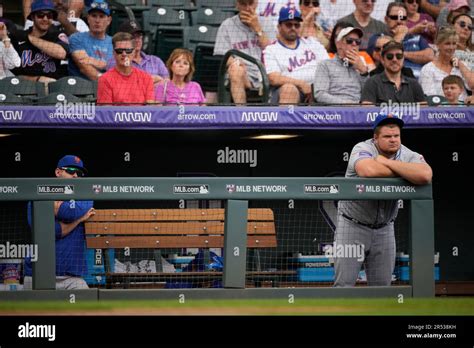New York Mets Designated Hitter Daniel Vogelbach 32 In The Third Inning Of A Baseball Game