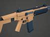3d Model Stylized Bushmaster Acr Rifle Low Poly Mobile Ready Vr Ar Low Poly Cgtrader