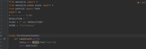 Error No Such Option M · Issue 1525 · 3b1bmanim · Github