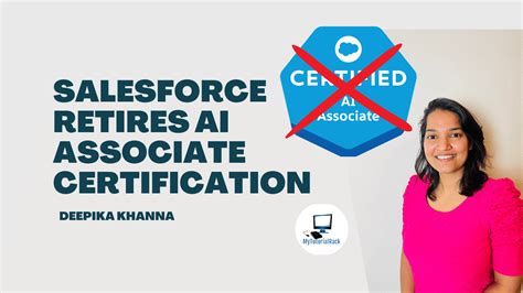 Salesforce Retires Ai Associate Certification What You Need To Know