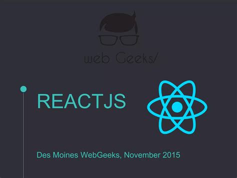 React Js Intro Ppt