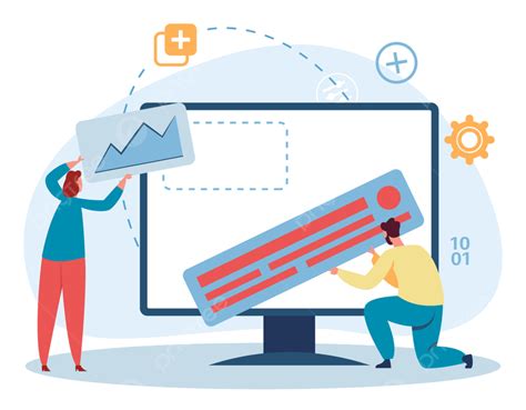 المبرمجين في مكتب مبرمج العمل المتجه موقع الكتروني اشخاص Png والمتجهات للتحميل مجانا