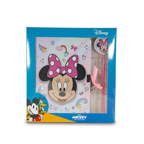 Disney Minnie Mouse Diary With Pen T Set Laugh Bol