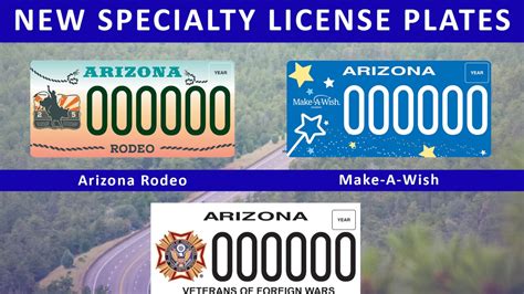 15 New Arizona Specialty License Plates Available From Mvd