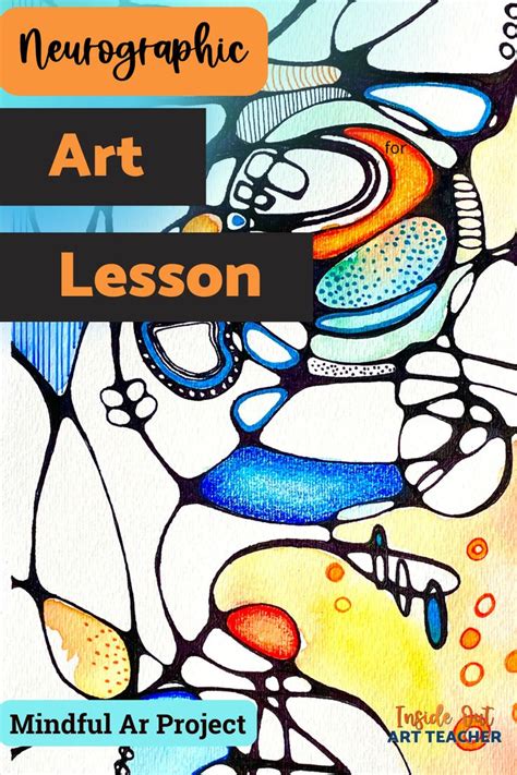 Easy Mindful High School Art Lesson Idea High School Art Lessons Art