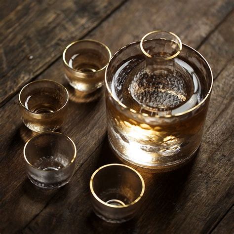 Glass Sake Set Six Pieces Artofit