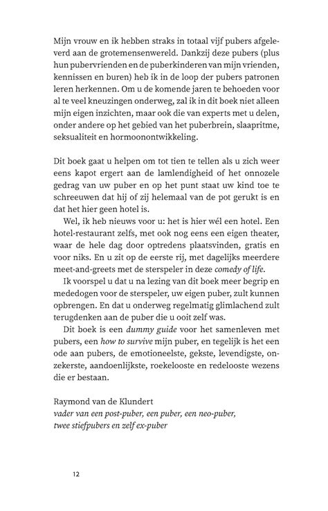 BOEK Kluun Help Ik Heb Een Puber 9789083157627