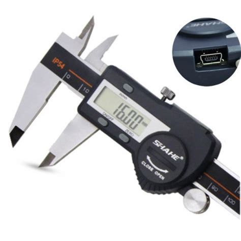 shahe digital caliper with usb port micro robotics