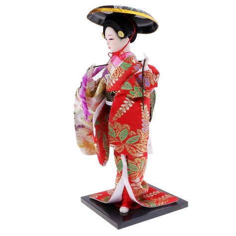 Japońskie kimono damskie lalki ozdoby 12766996630 oficjalne archiwum Allegro