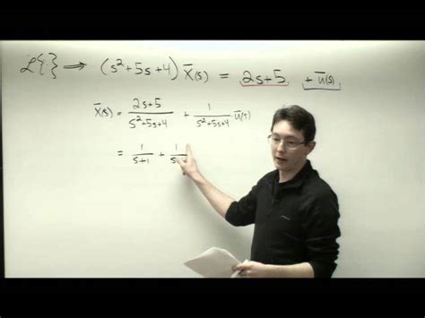 Free Video Laplace Transform And ODEs With Forcing And Transfer