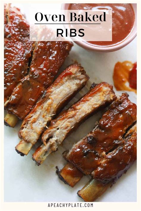 Oven Baked St Louis Ribs With Homemade Dry Rub