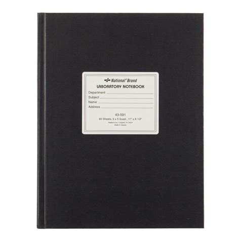 Notebook Lab 11x85 Quad 60sh National Brand Ksu Bookstore