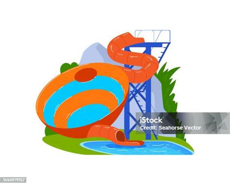 해양 생물 여름 아쿠아 파크 벡터 일러스트와 기호 개체를 광고합니다 기호에 편지 열대 야자수가있는 워터 파크 기호 0명에 대한 스톡 벡터 아트 및 기타 이미지 Istock