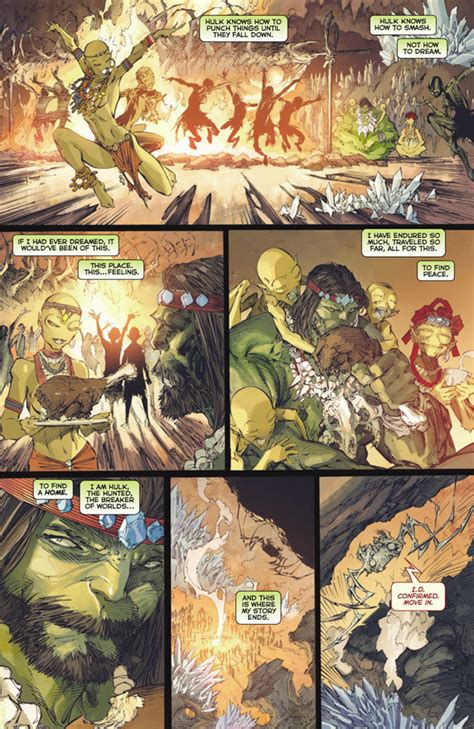Incredible Hulk 1 Preview 2 Comic Art Community Gallery Of Comic Art