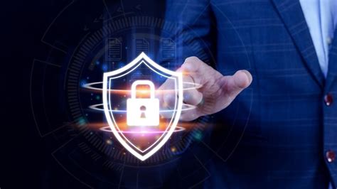 Premium Photo Computer Network Protection Secure And Safe Your Data Concept Businessman