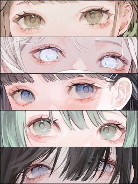 Three Different Images Of The Same Person S Eyes And Their Appearance