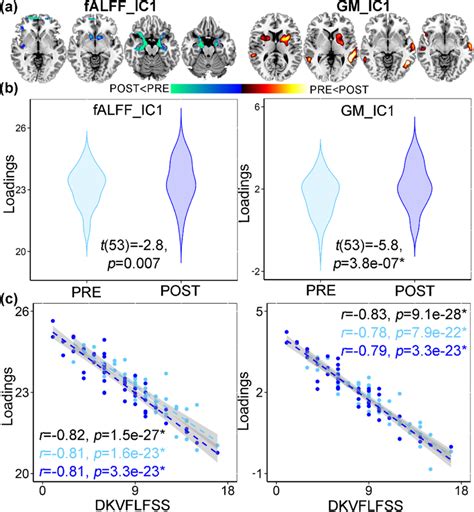 Ect Cognitive Impairment Falff Gmv Multimodal Joint Components A The