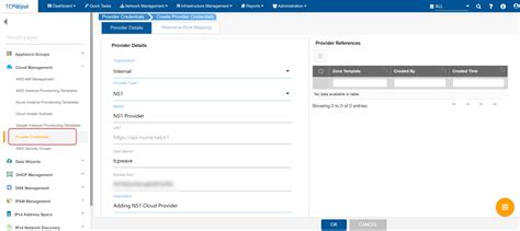 The System Displays The Provider Details Tab Under Provider Details