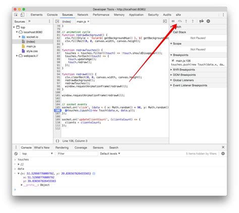 Finding Javascript Bliss With The Chrome Debugger Hey Its Violet