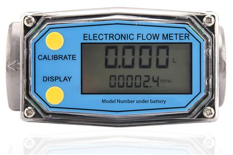 1 Flow Meter Lcd Electronic Digital Display Flowmeter With 1 Desertcart India