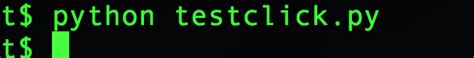 Python Click Module Not Running The Command Stack Overflow