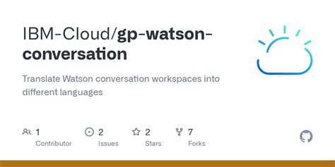 Github Ibm Cloudgp Watson Conversation Translate Watson