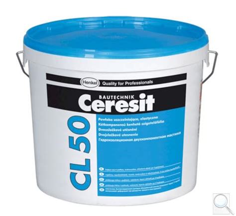 Hydroizolace Ceresit Cl Kg Koupelny Stavebn Chemie Hydroizolace Ez Stavebniny