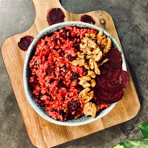 Beetroot Risotto Plantiful