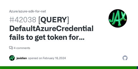 Query Defaultazurecredential Fails To Get Token For Managedidentity For Azure Function But