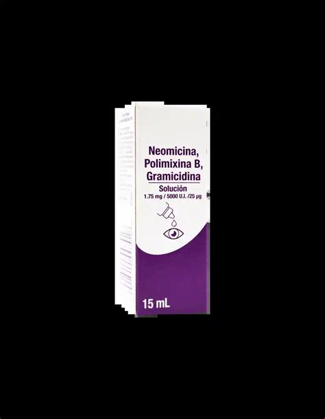 Neomicina Polimixina B Gramicidina Sol Oftálmica Fco 15ml Rappi