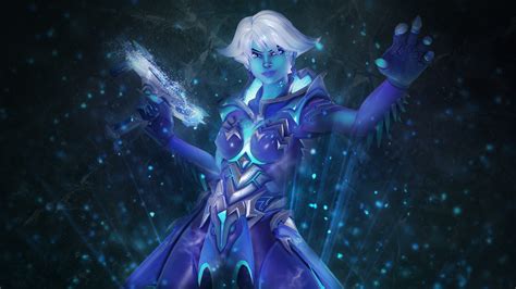 Sombra Rime Wallpaper Overwatch By Myrellibelli On Deviantart
