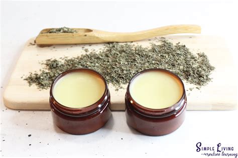 Lemon Balm Lip Balm For Soothing Cold Sores Simple Living Creative