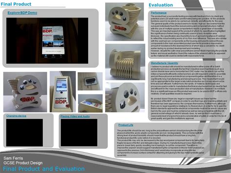 GCSE Product Design March