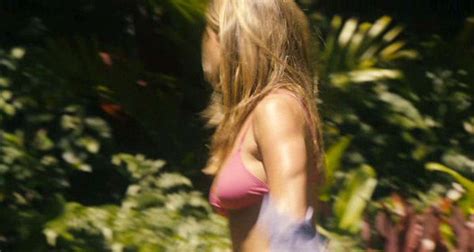 Jennifer Aniston Exposing Sexy Body And Hard Nipples In See Thru Bikini