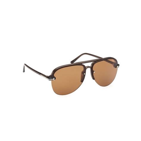 Tom Ford Accessories Tom Ford Pilot Sunglasses Ft0451e62 Mastic