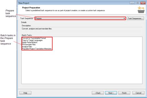 Creating Projects On SDL Studio Trados Multilingual Desktop Publishing Service