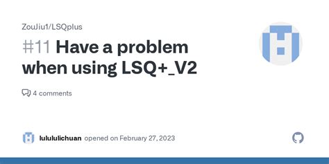 Have A Problem When Using Lsq V Issue Zoujiu Lsqplus Github