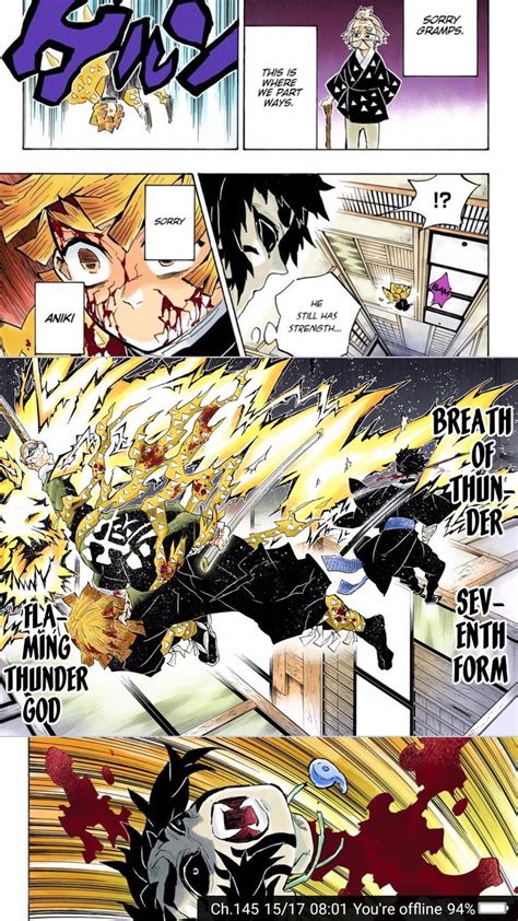 Zenitsu Created Another Form The Seventh Form Flaming Thunder God