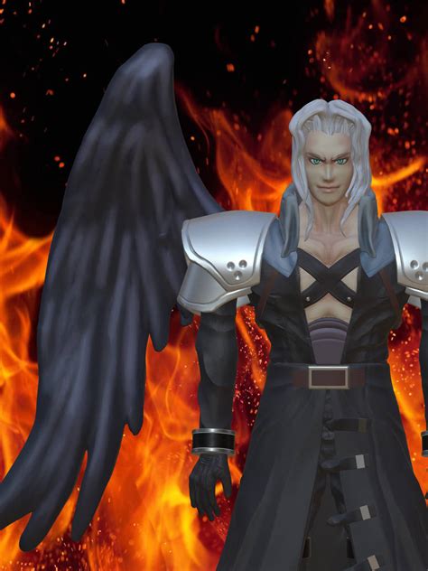 Sephiroth 3d Model By Shayeragal On Deviantart