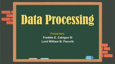 Presentation Analysis And Interpretation Of Data Pptx Databases Computer Software And