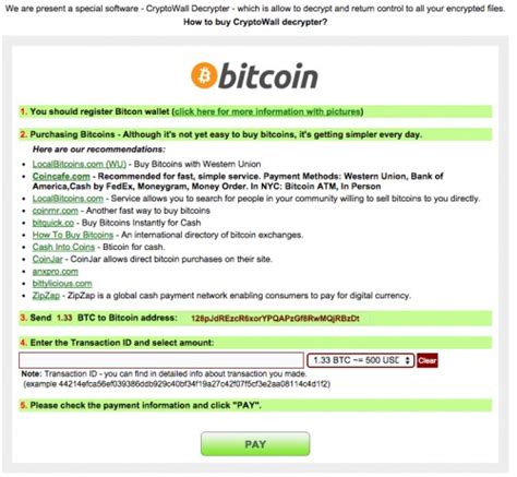Tracking New Ransomware CryptoWall