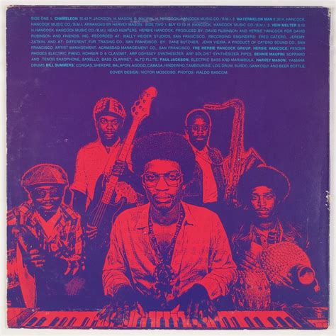 Herbie Hancock Head Hunters Album Art Fonts In Use