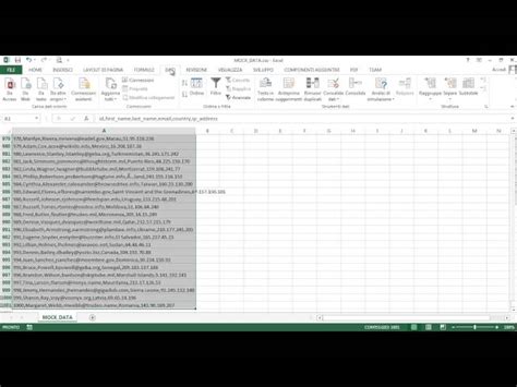 فیلم آموزشی بیایید یک فایل Csv را در اکسل بدون مرزبندی کنید با زیرنویس